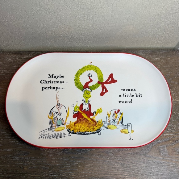 Hallmark | Holiday | New Hallmark The Grinch Platter | Poshmark